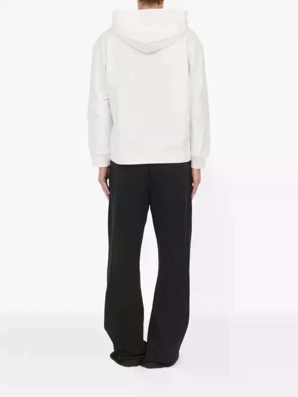 MAISON MARGIELA Printed Hoodie - White