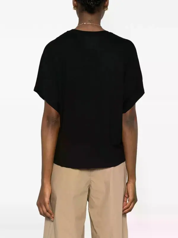 Majestic Filatures Round-neck T-shirt - Black