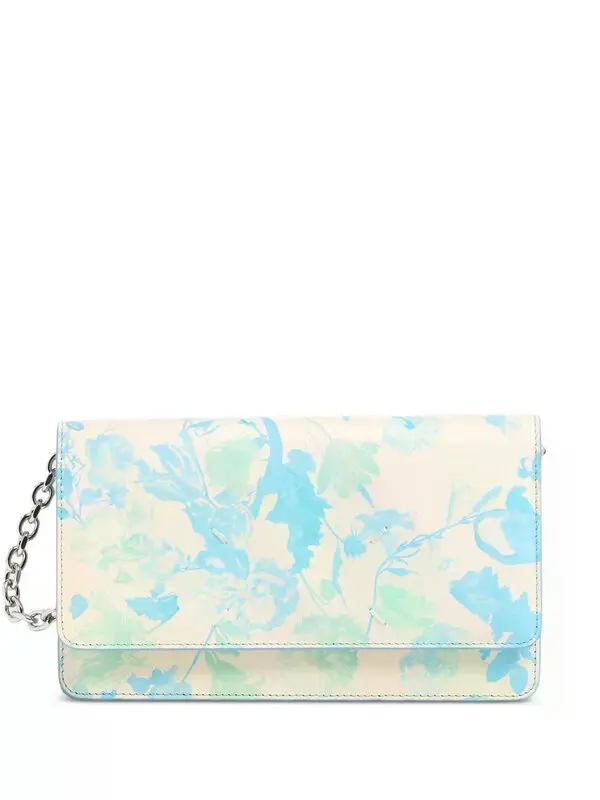 MAISON MARGIELA Floral Chain Cross Body Bag - Neutrals