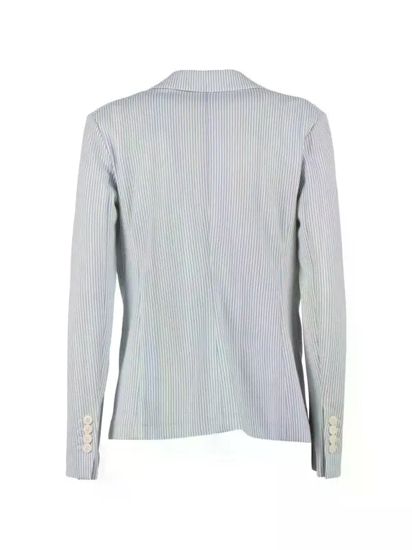 CIRCOLO 1901 Striped Blazer - Blue
