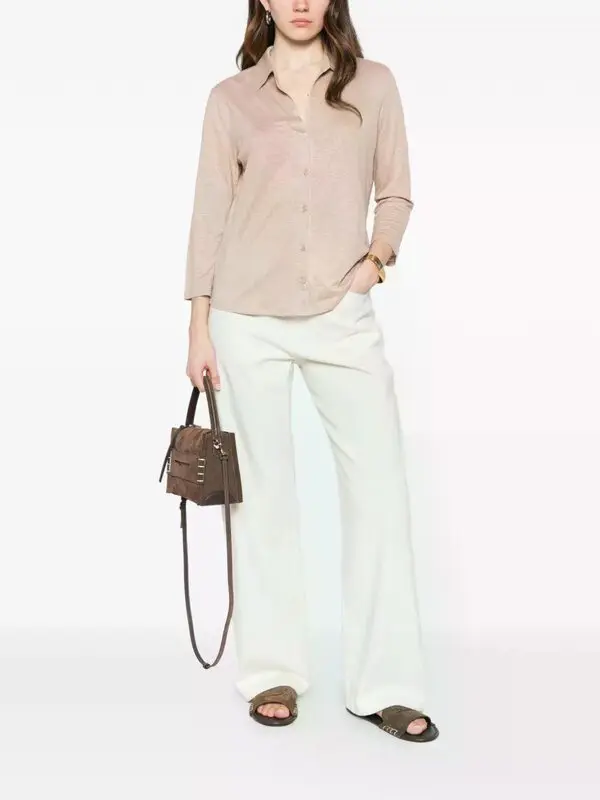 Majestic Filatures Buttoned Shirt - Neutrals
