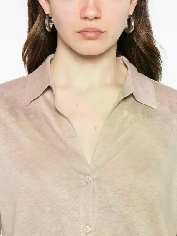 Majestic Filatures Buttoned Shirt - Neutrals