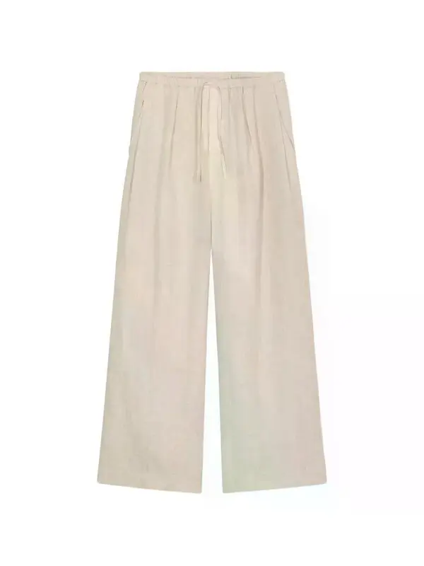 Closed Wynston Pleated Palazzo Pants - Neutrals