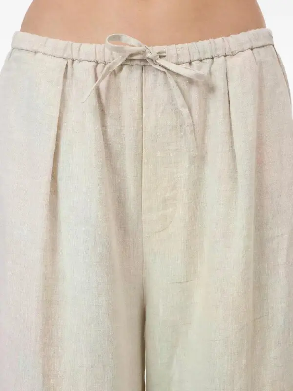 Closed Wynston Pleated Palazzo Pants - Neutrals