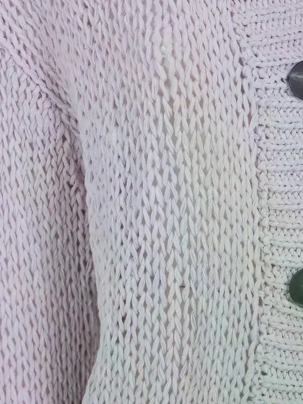 NUUR V-neck Cardigan - Purple
