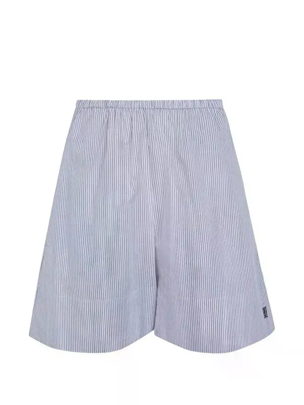 BY MALENE BIRGER Striped Shorts - White