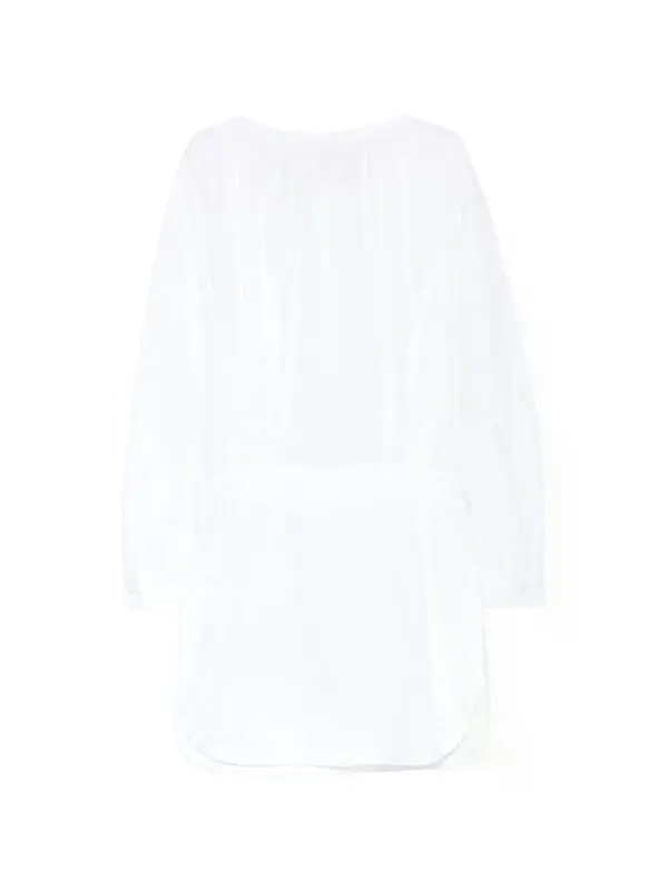 SEMICOUTURE Ricarda Tie-neck Mini Dress