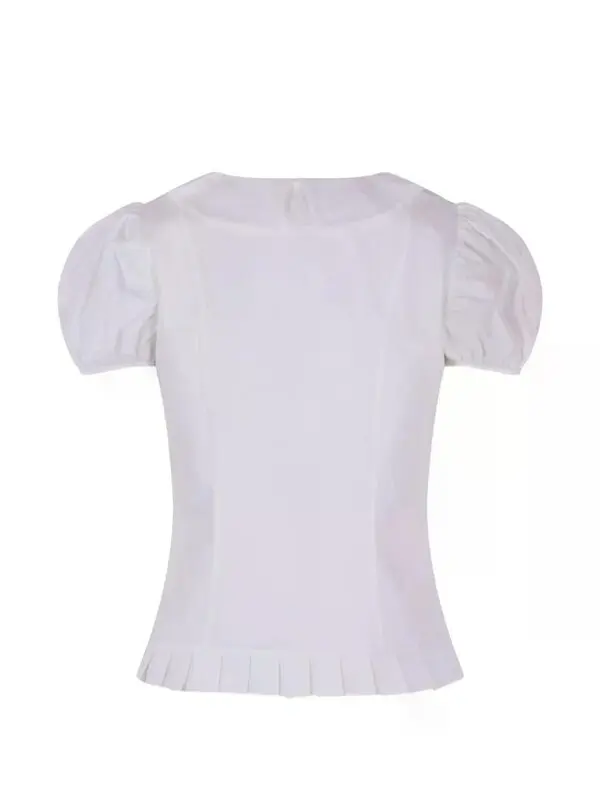 CHOPOVA LOWENA Spike Pleated Blouse