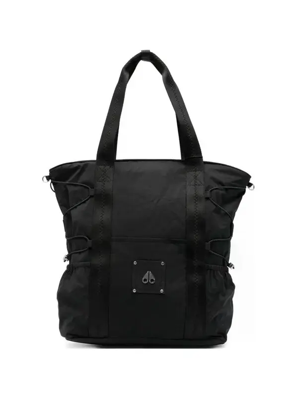 Moose Knuckles Logo Plaque Tote Bag