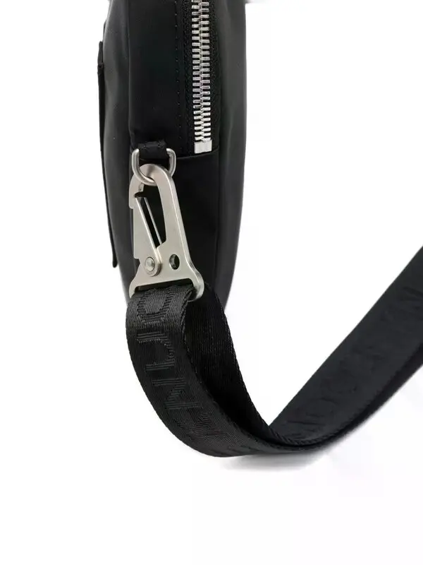 Moose Knuckles Logo Zip Crossbody Bag