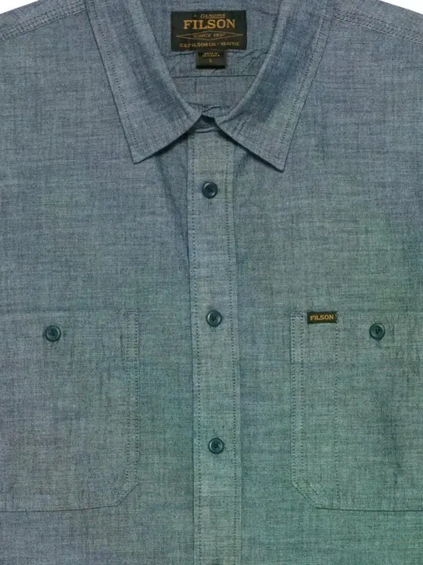 Filson Chest-pocket Shirt - Blue