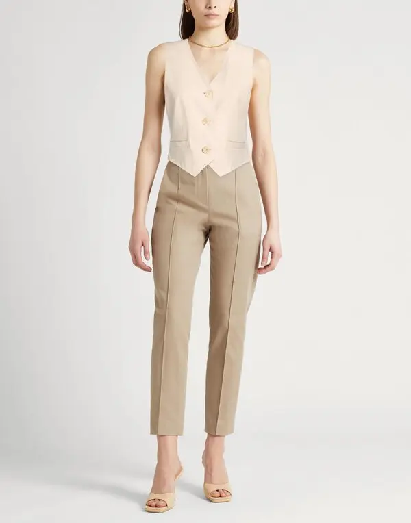 Peserico Tailored Vest In Virgin Wool Blend