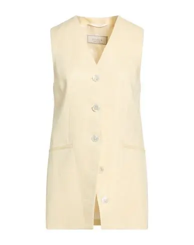 Peserico Tailored Vest Pastel Size Viscose, Linen - Yellow
