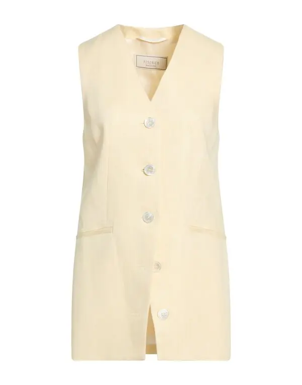 Peserico Striped Buttoned Vest