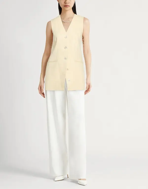 Peserico Striped Buttoned Vest