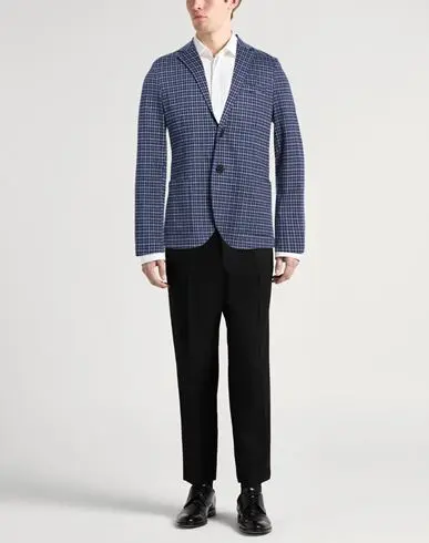 Harris Wharf London Checked Flannel Single-breasted Blazer