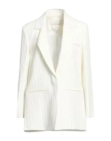 Peserico Blazer Ivory Size Linen - White