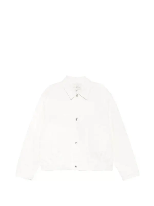 Studio Nicholson Button-up Denim Jacket - White