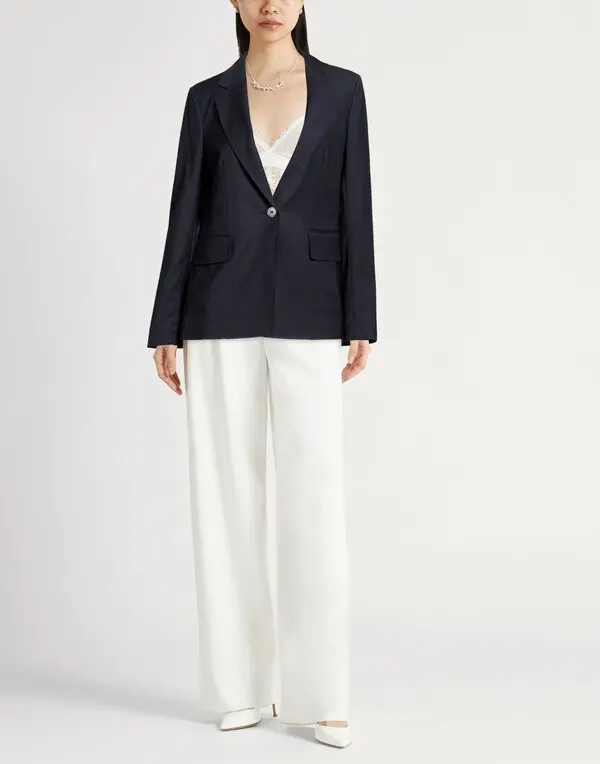 Peserico Blazer In Virgin Wool