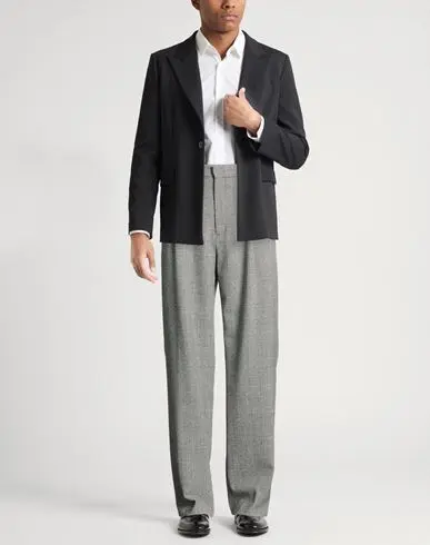 LARDINI Tailored Glen Plaid Pants