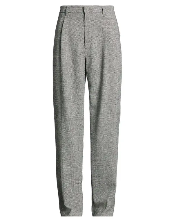 LARDINI Tailored Glen Plaid Pants