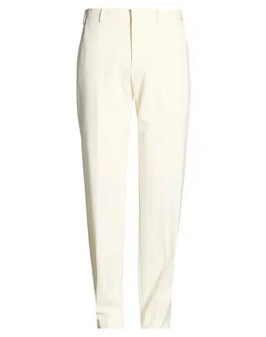 LARDINI Tailored Straight Leg Pants - Ivory