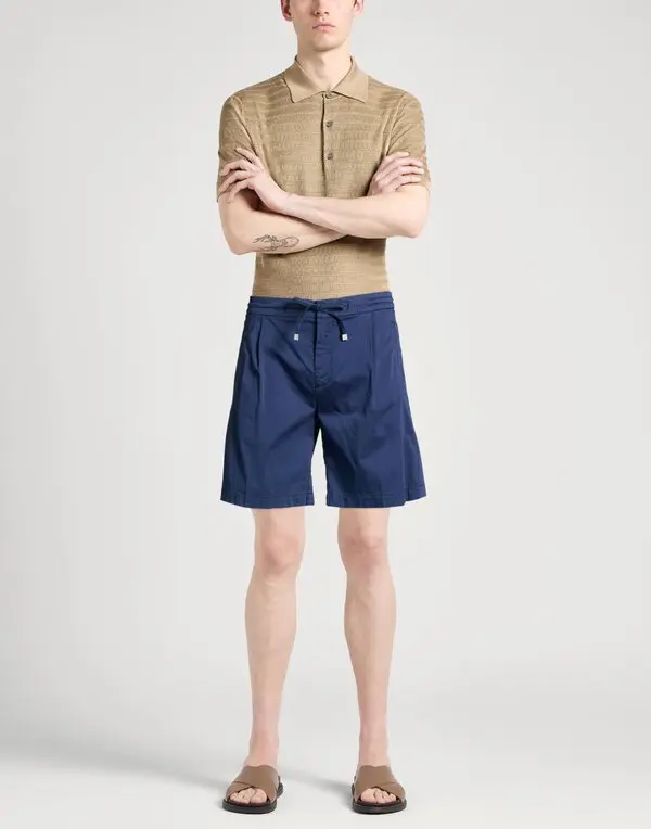 LARDINI Cotton Lycra Elastane Shorts