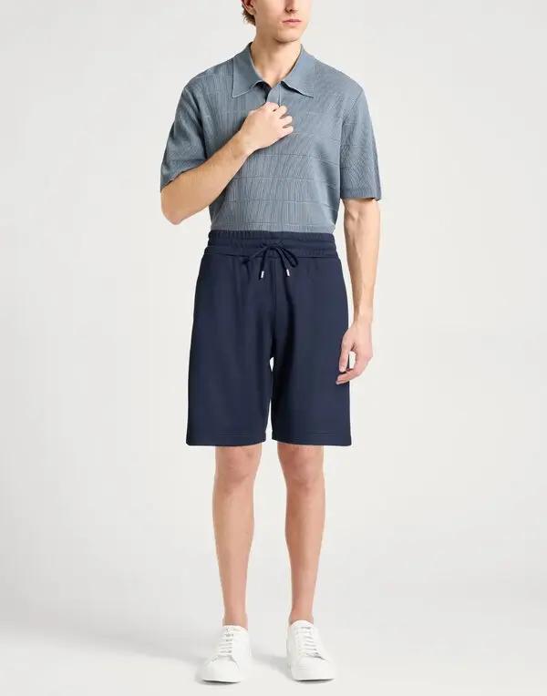 LARDINI Viscose Jersey Shorts