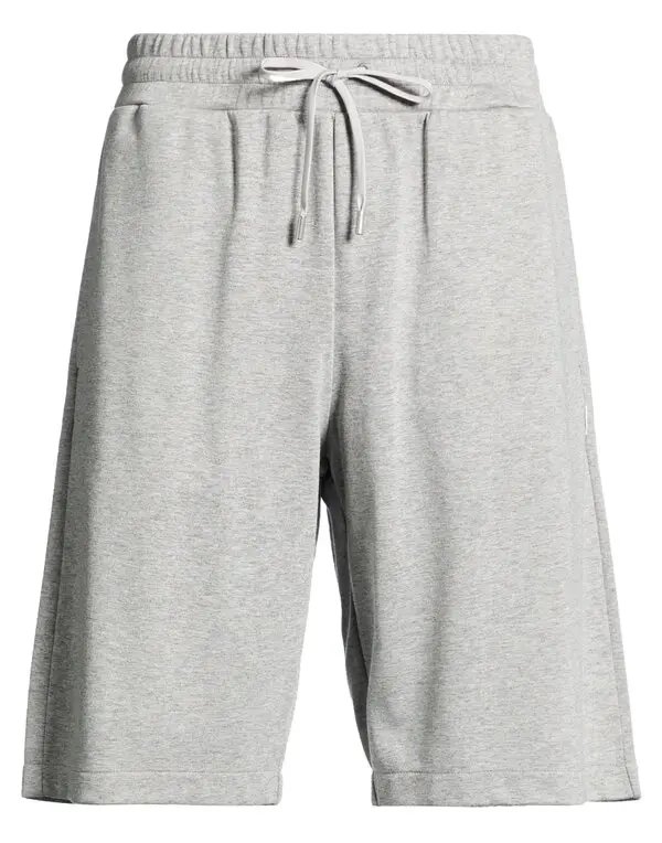 LARDINI Viscose Jersey Athletic Shorts - Grey