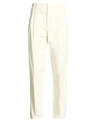 LARDINI Tailored Straight Leg Pants - Cream