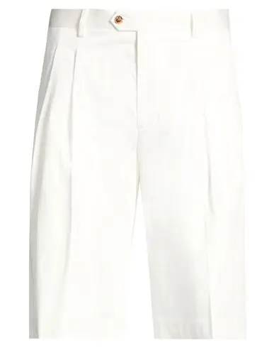 LARDINI Formal Bermuda Shorts - White