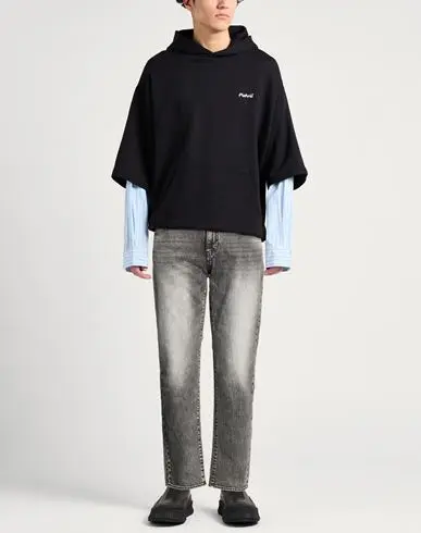 Armani Exchange Straight-leg Jeans With Logo - Black