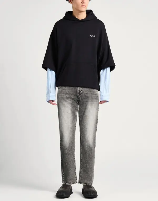 Armani Exchange Straight-leg Jeans With Logo - Black