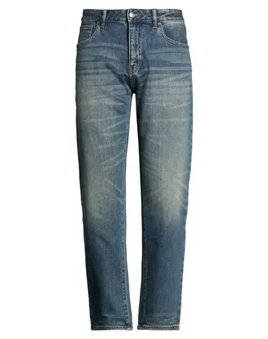 Armani Exchange Cotton, Polyester, And Elastane Straight-leg Jeans