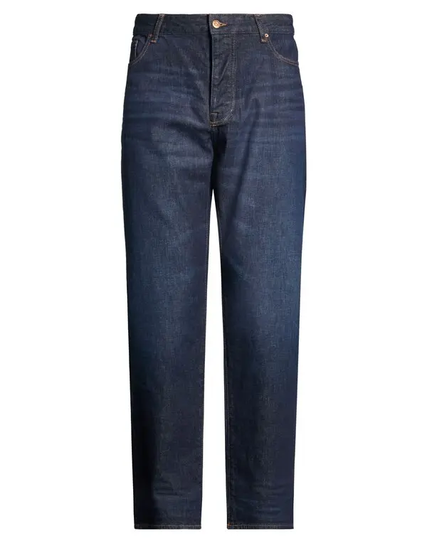 Armani Exchange Tapered Jeans With Logo - Blue