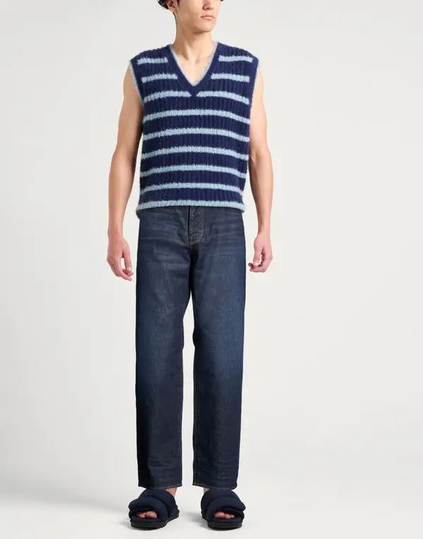 Armani Exchange Tapered Jeans With Logo - Blue