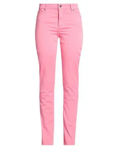 Armani Exchange Cotton Stretch Slim Fit Twill Pants - Pink