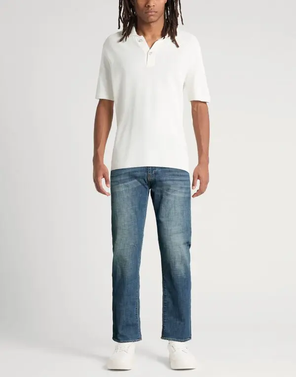 Armani Exchange Tapered Jeans With Embroidered Logo