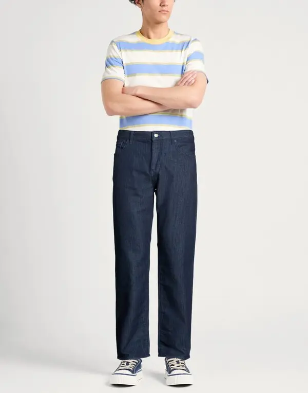 Armani Exchange Tapered Jeans With Embroidered Logo