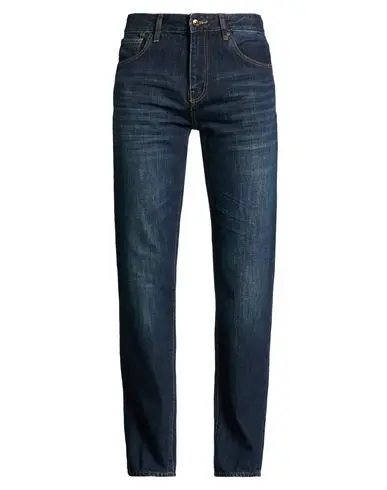 Armani Exchange Tapered Fit Faded Dark Wash Denim Jeans
