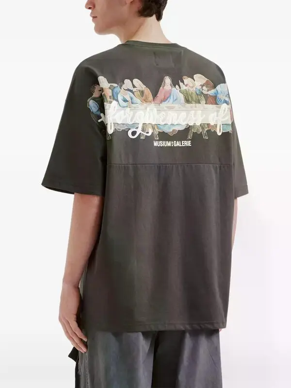 MUSIUM DIV. Graphic T-shirt - Grey