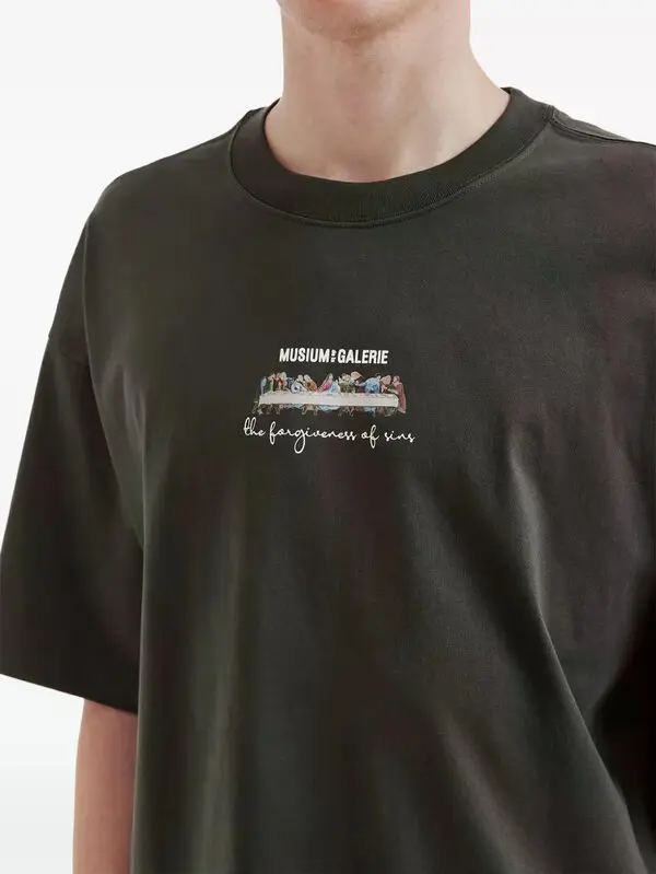 MUSIUM DIV. Graphic T-shirt - Grey