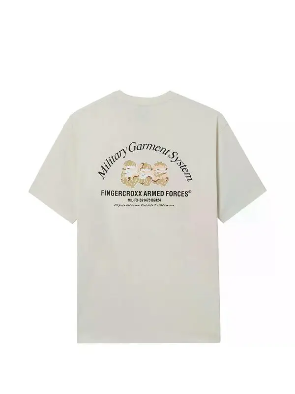 FINGERCROXX Military Garment T-shirt