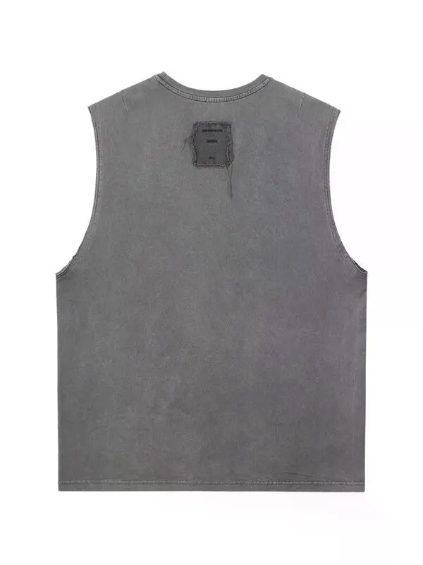 FIVE CM Embroidered Sleeveless T-shirt