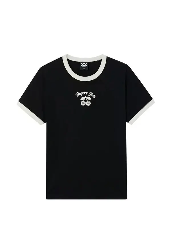 FINGERCROXX Printed T-shirt - Black