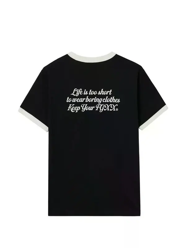 FINGERCROXX Printed T-shirt - Black