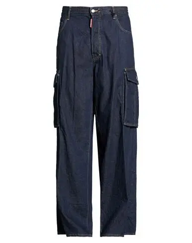 Dsquared2 Cotton And Hemp Cargo Jeans
