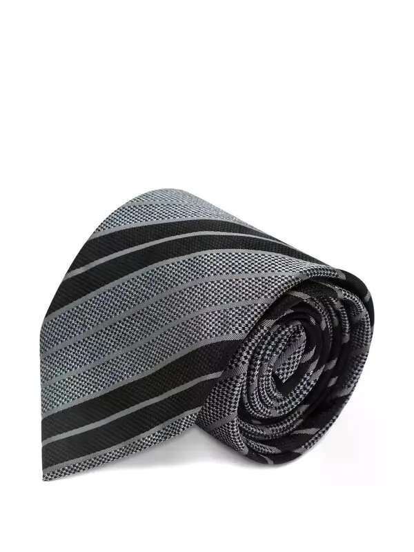Saint Laurent Striped Neck Tie