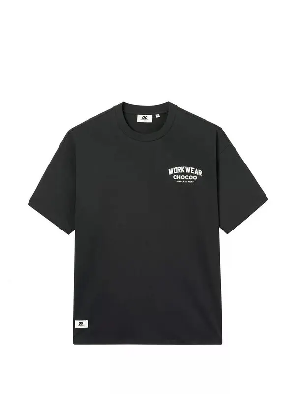 CHOCOOLATE Logo-print T-shirt - Black
