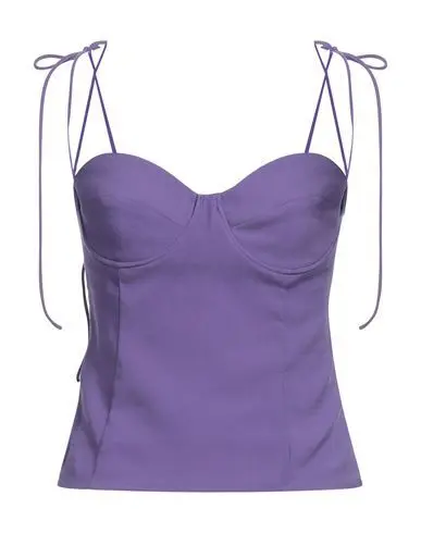 SUOLI Woven Top - Purple
